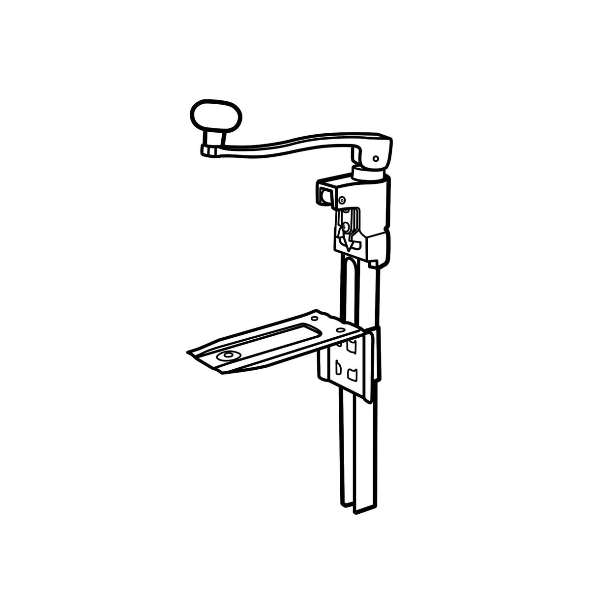 UCO-2 | Heavy Duty Cast Iron Can Opener – UNIWORLD EQUIPMENT