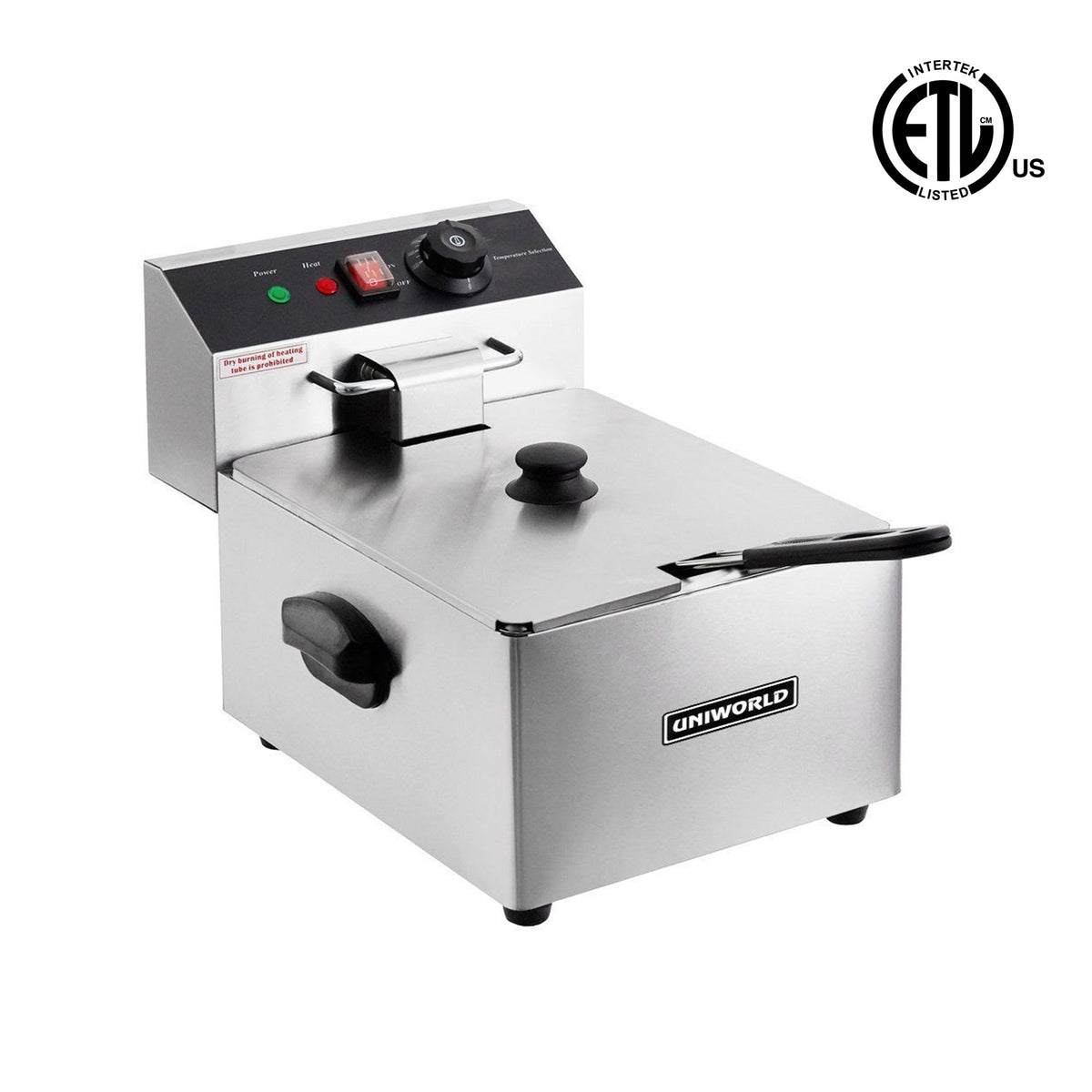 UEF-08L2 | Electrical Table Top Fryer – UNIWORLD EQUIPMENT